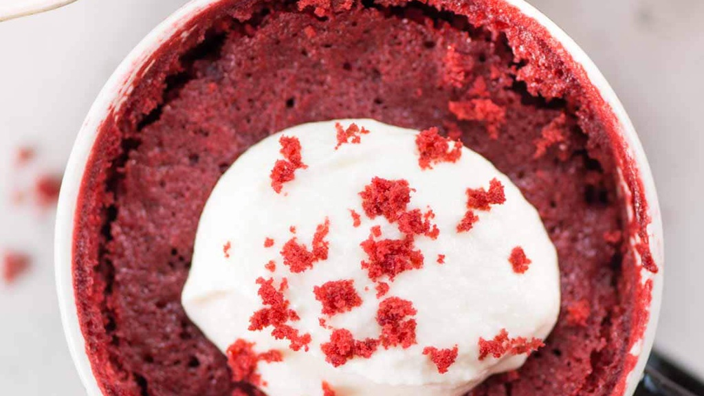 Red Velvet Mug Cake Recipe - Fresco