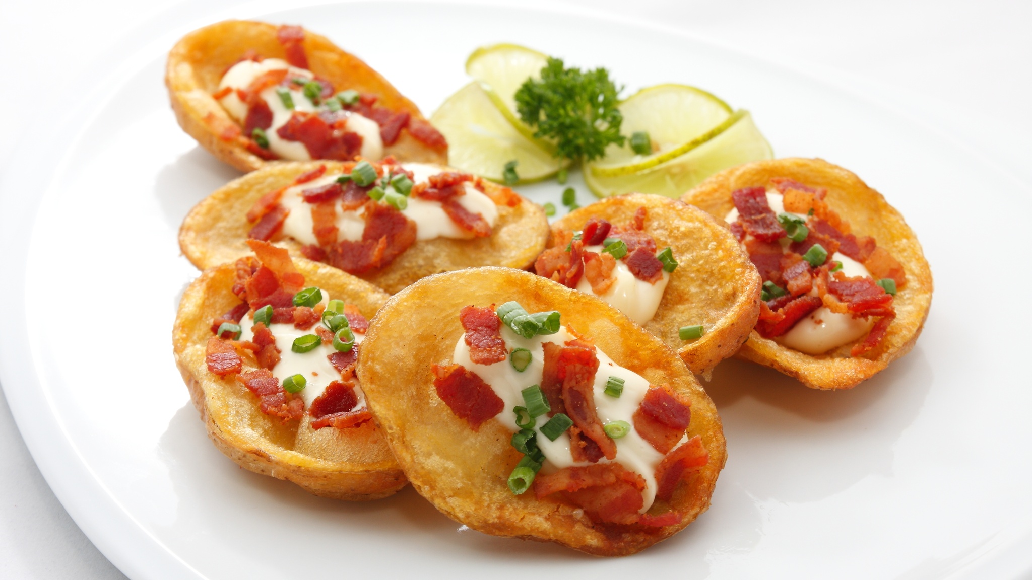 Air Fried Crispy Potato Skins Recipe - Fresco