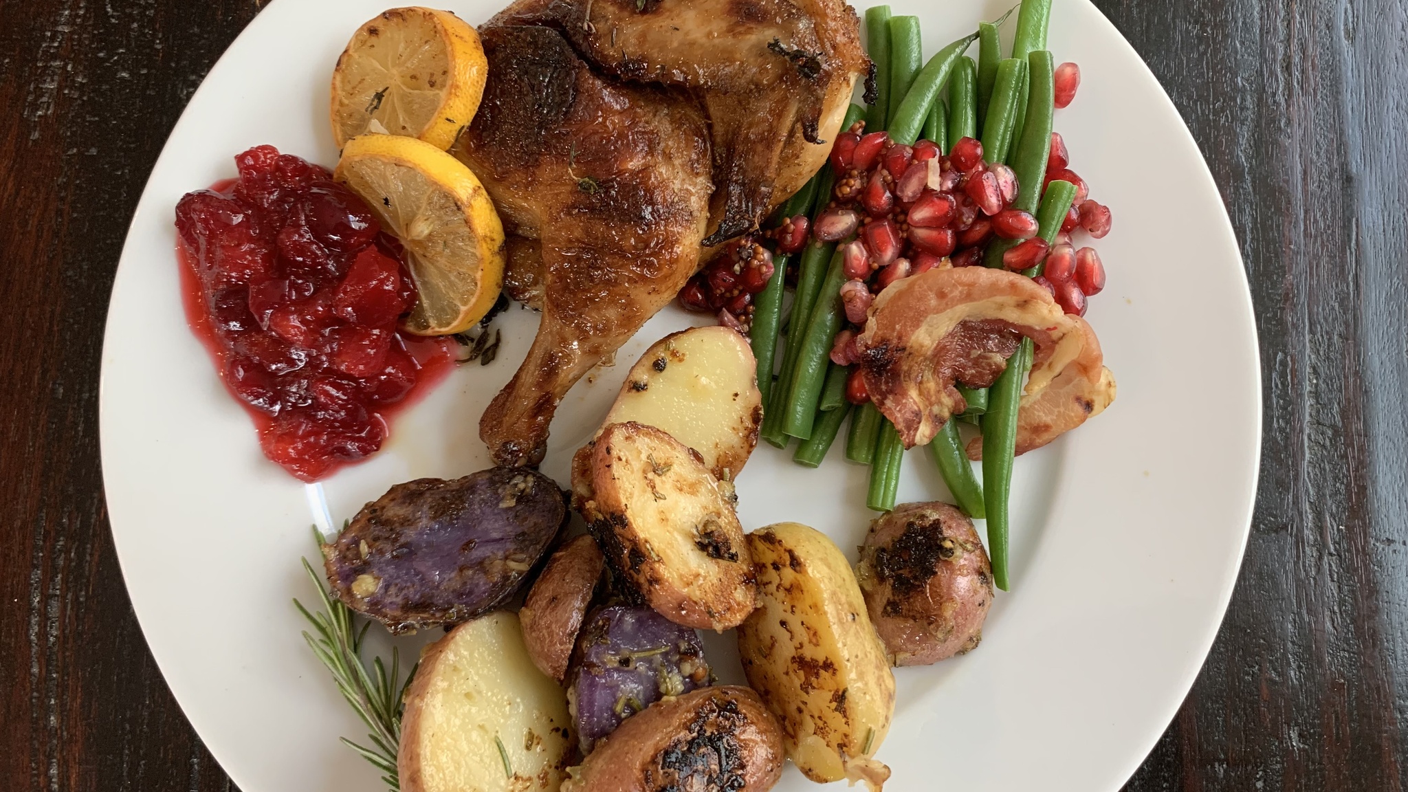 Air Fried Bourbon-brined Citrus Cornish Game Hen for 2: A Tiny ...