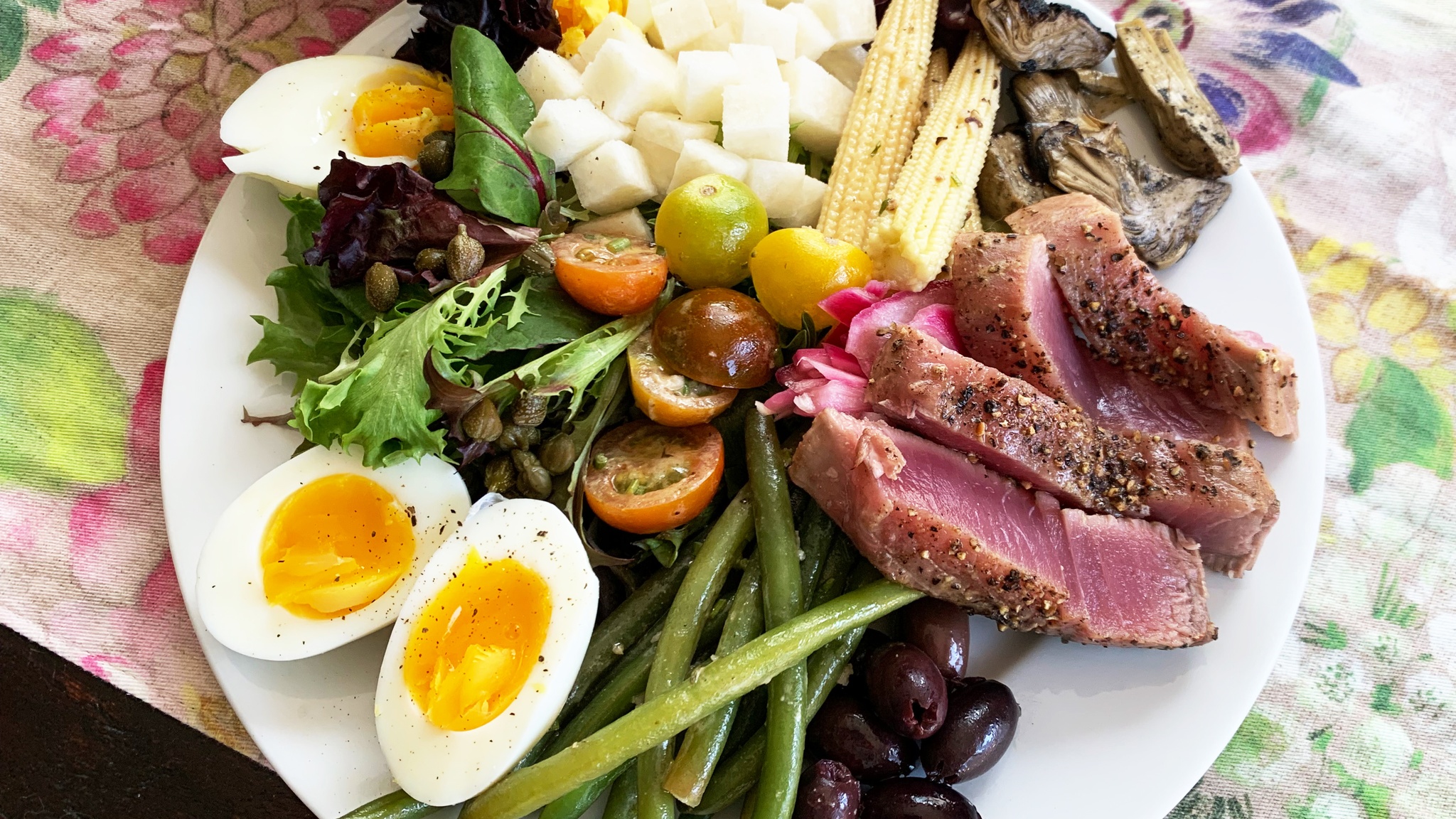 Magic Pot Low Carb Nicoise Salad Adaptation Recipe - Fresco