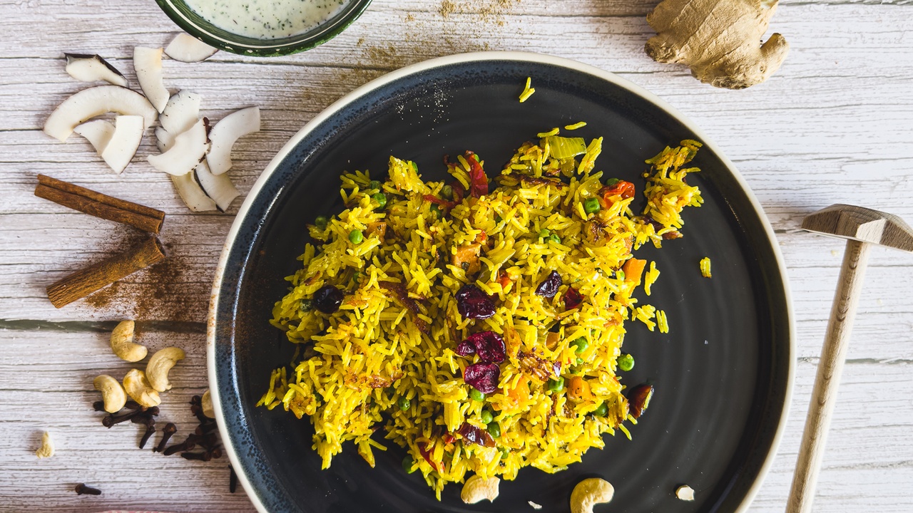 Magic Pot Vegetarian Biryani Rice Recipe - Fresco