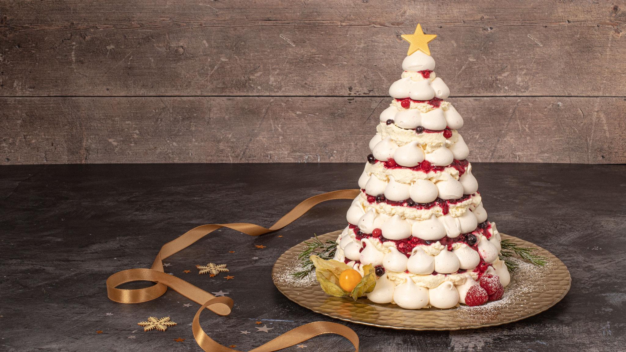 Festive Meringue Tree - Kenwood Recipes